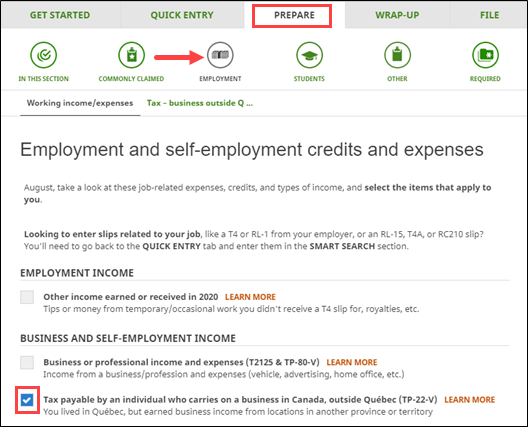 How do I remove forms/pages from my return?