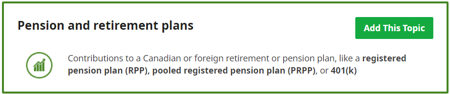 Registered Pension Plans